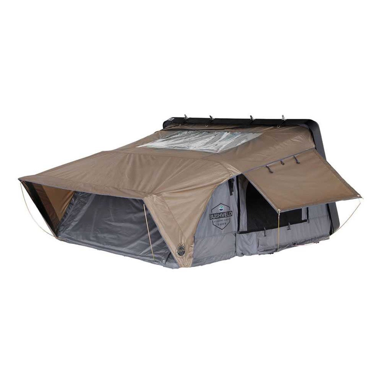 HD Bushveld 4 - Cantilever Hard Shell Roof Top Tent, 4 Person – Hellhound Garage